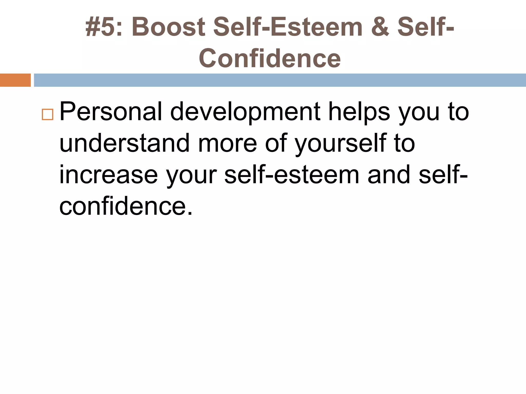 7 important reasons to personal development | PPTX