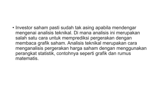 7 Indikator Analisis Teknikal Saham Yang Paling Populer.pptx