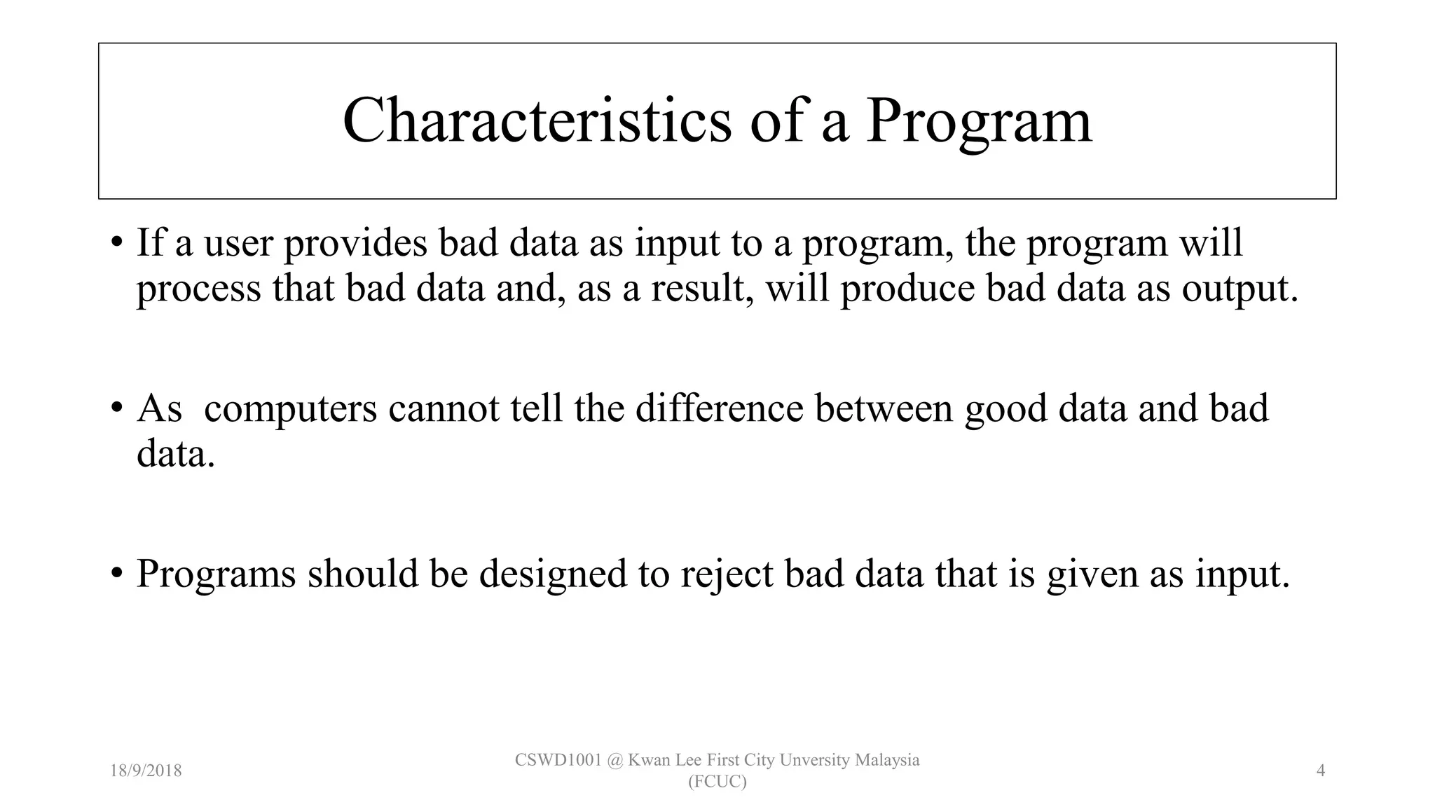 7 Input Validation Ppt 