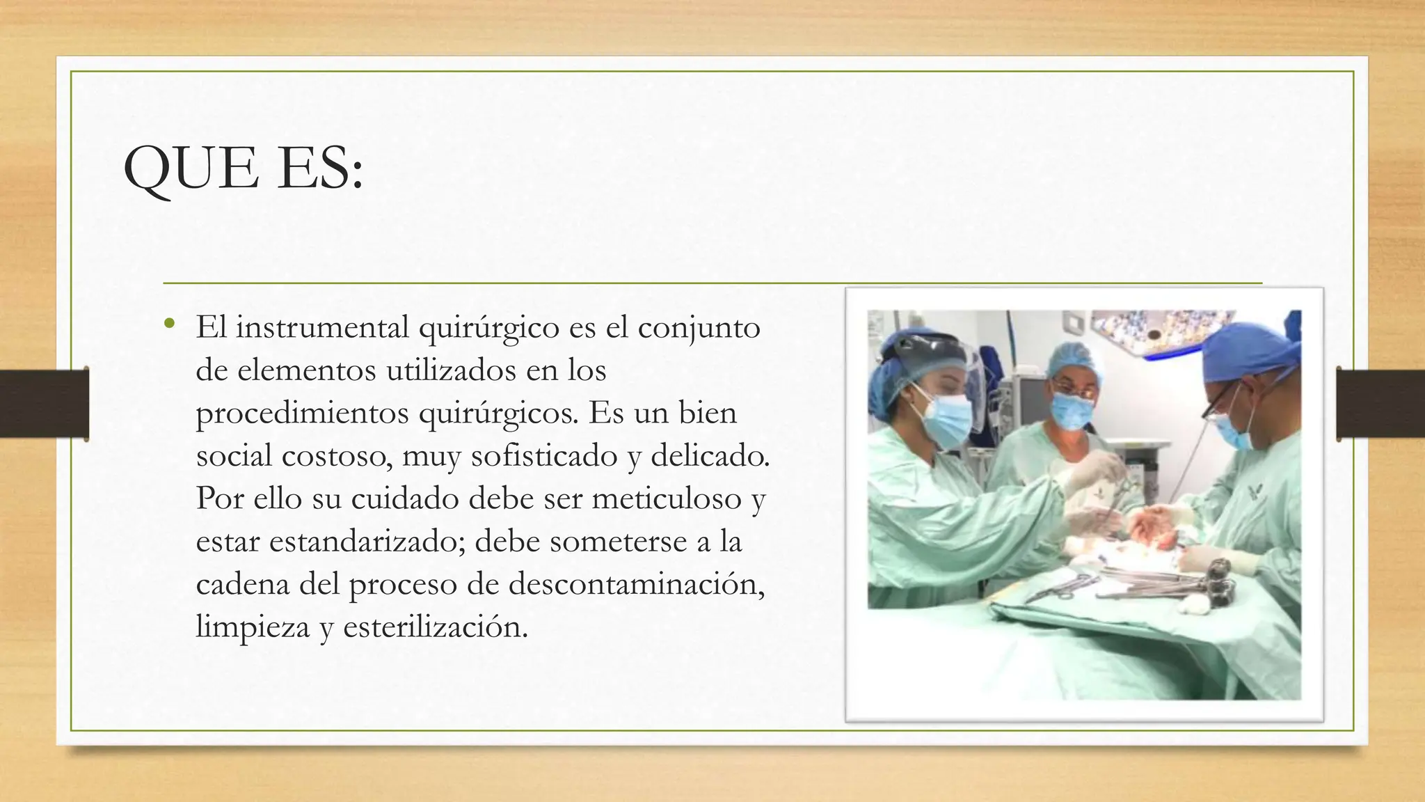 INSTRUMENTAL QUIRÚRGICO BASICO OCHO DIAPOSITIVAS | PPTX | Surgery ...