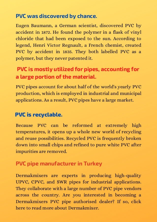 7 interesting facts on pvc | PDF