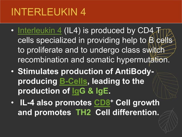 interleukins | PPTX | Genetics | Science