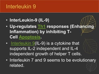 interleukins | PPTX