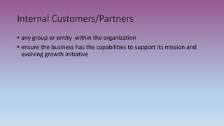 Partnering for Competition:Internal Partnership | PPTX