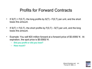 7 Introduction to forward contracts | PPT