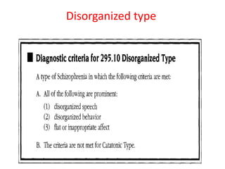 Schizophrenia part 2 | PPTX | Brain and Nervous System Disorders ...