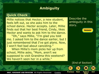 literary analysis: irony | PPT