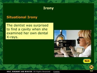 literary analysis: irony | PPT
