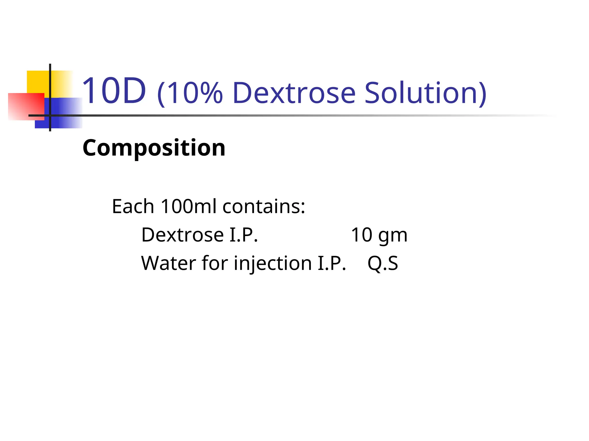 7 types of IV fluids for the intravenous use RL, DNS, NS, D5 , D10 | PPT