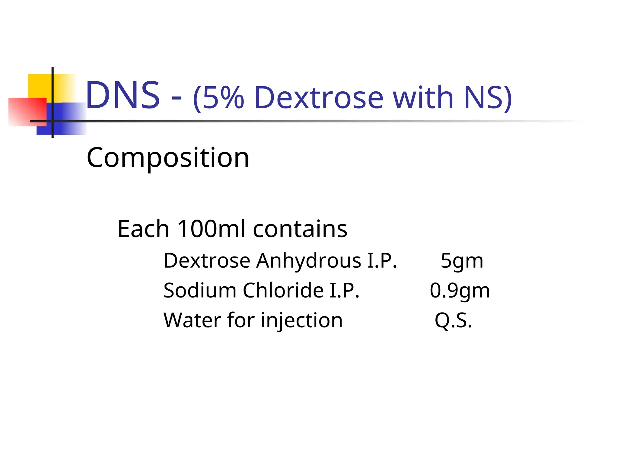 7 types of IV fluids for the intravenous use RL, DNS, NS, D5 , D10 | PPT