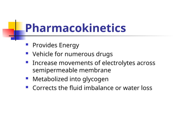 7 types of IV fluids for the intravenous use RL, DNS, NS, D5 , D10 | PPT