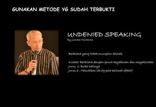 Materi pak jumala mencapai target | PPTX