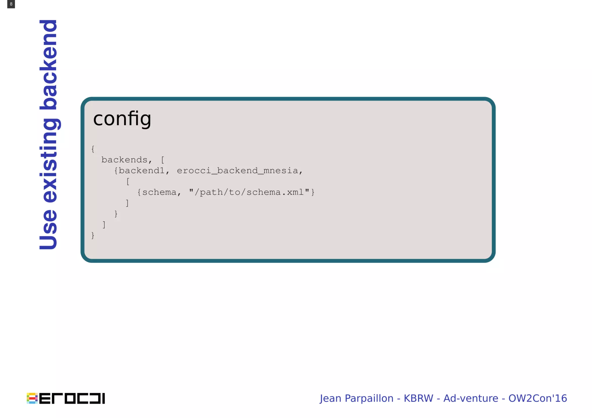 erocci - a scalable model-driven API framework, OW2con'16, Paris. | PDF