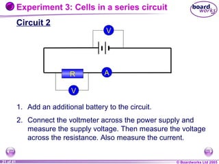 7 j electrical circuits (boardworks) | PPT