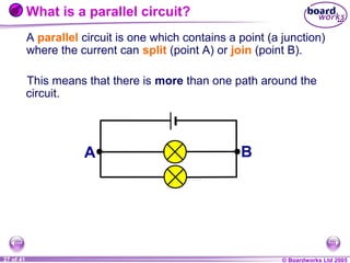 7 j electrical circuits (boardworks) | PPT