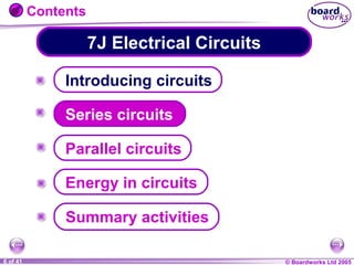 7 j electrical circuits (boardworks) | PPT