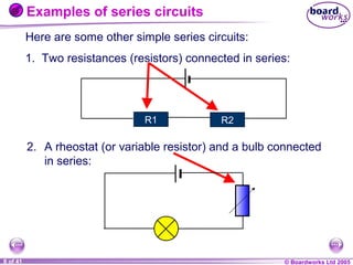 7 j electrical circuits (boardworks) | PPT