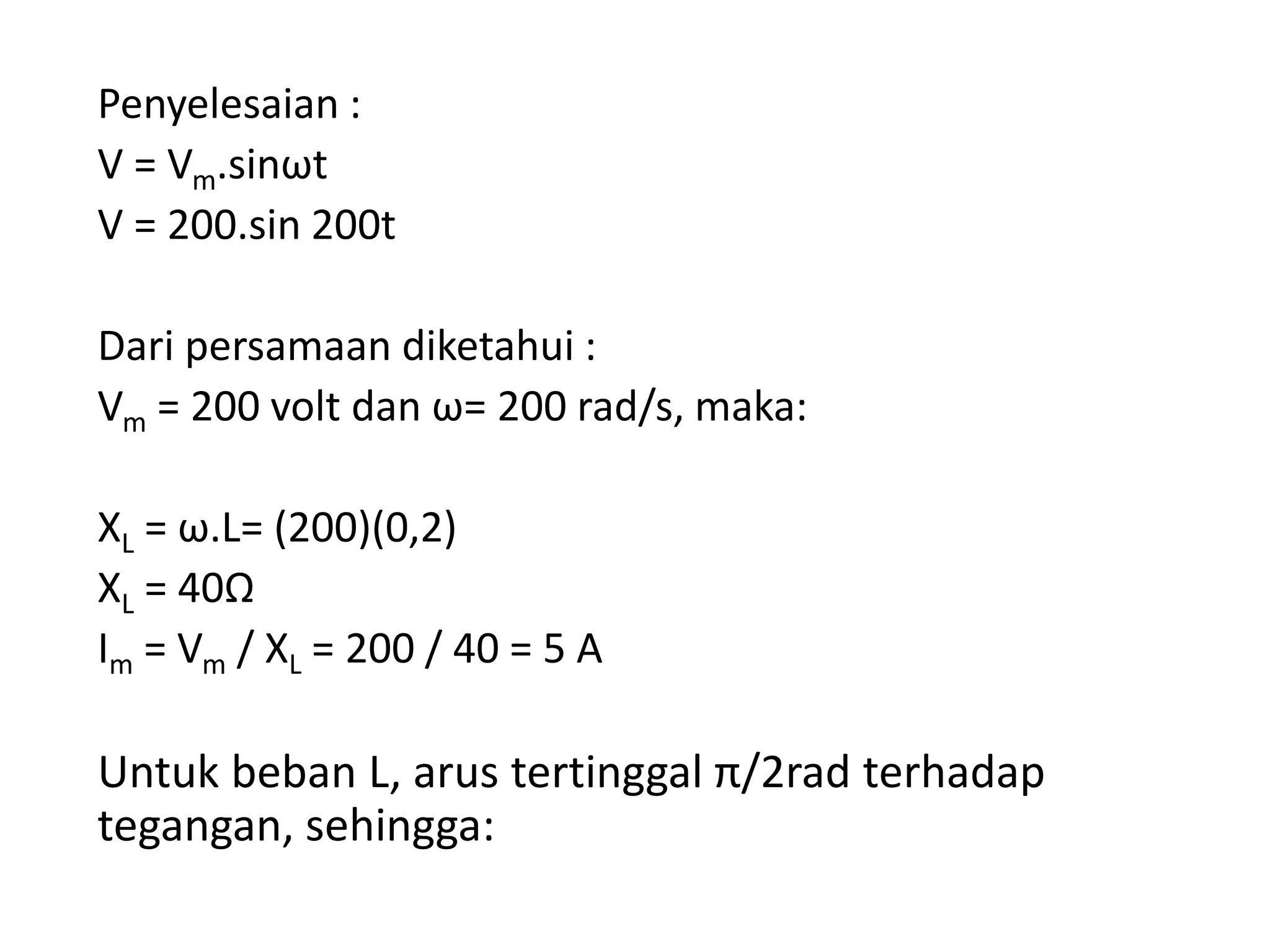7 jenis beban ac | PPTX