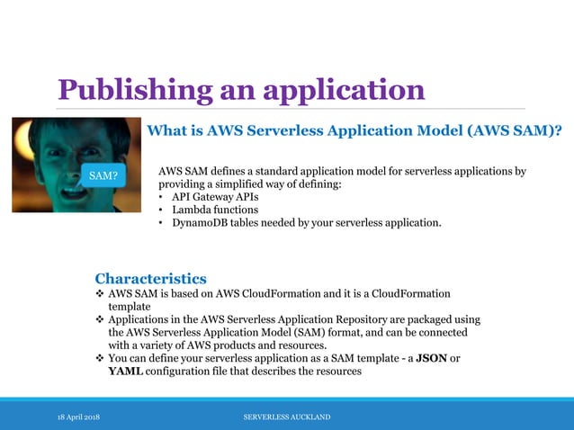 Aws serverless application repository | PPT