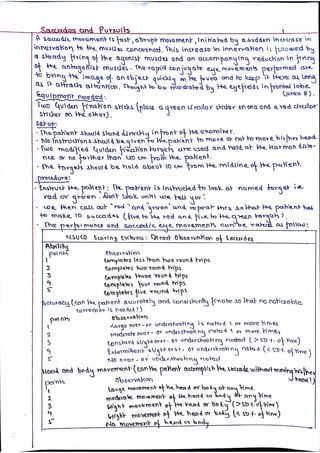 saccades and pursuits | PDF