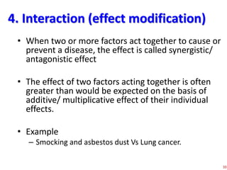 Judgment of causality in Epidemiology: Handout | PPT