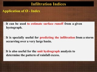 L6 infiltrationr rate calculation | PPTX