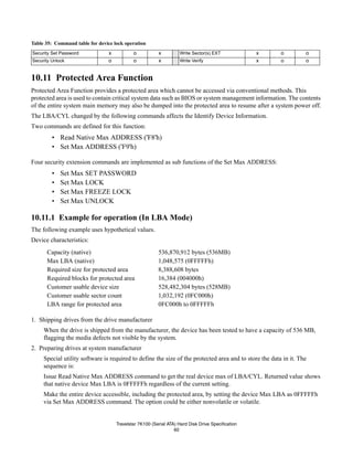 hard disk drive specification travelstar 7k100 | PDF