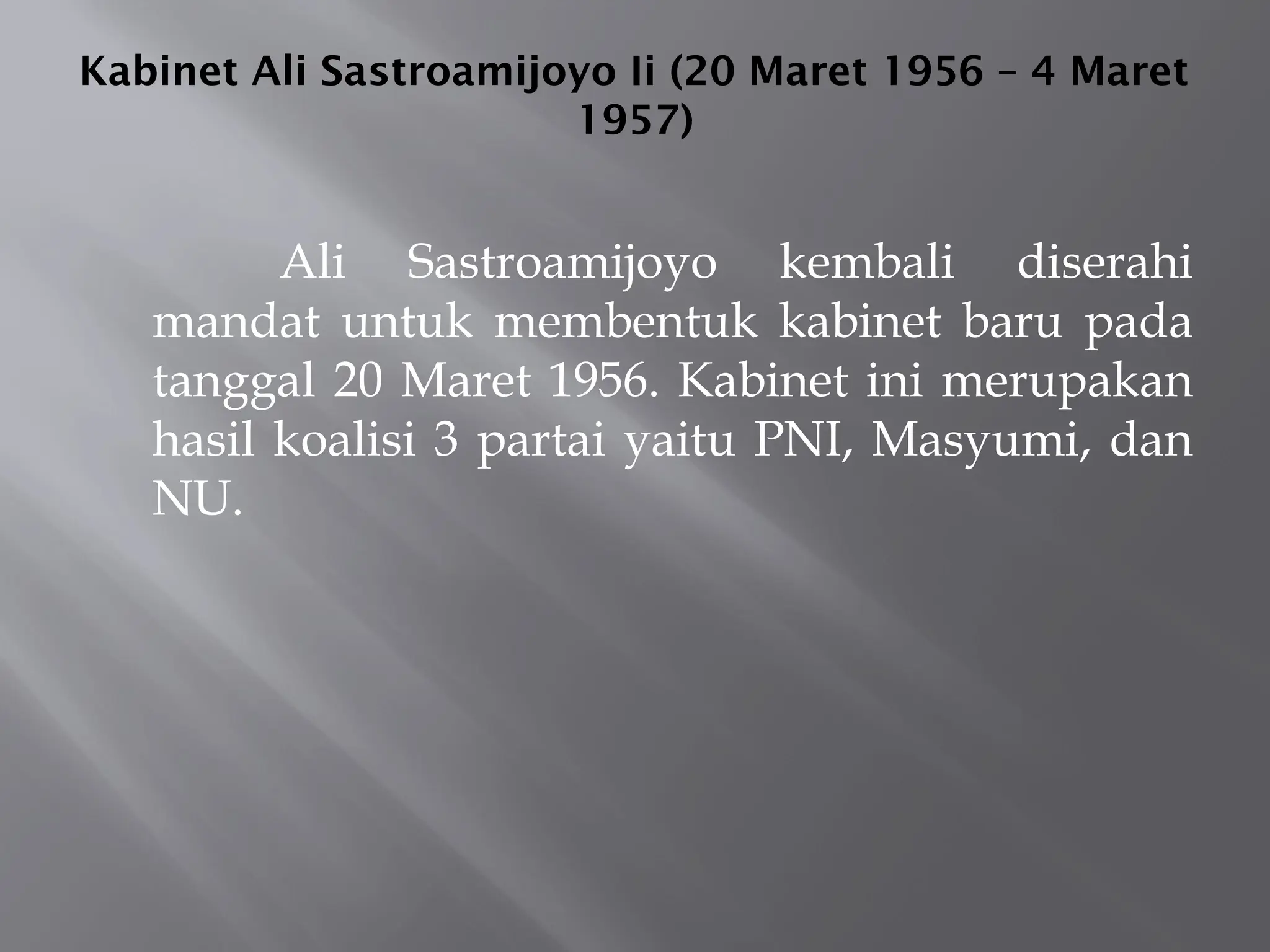 7 KABINET INDONESIA PADA MASA DEMOKRASI LIBERAL (.pptx
