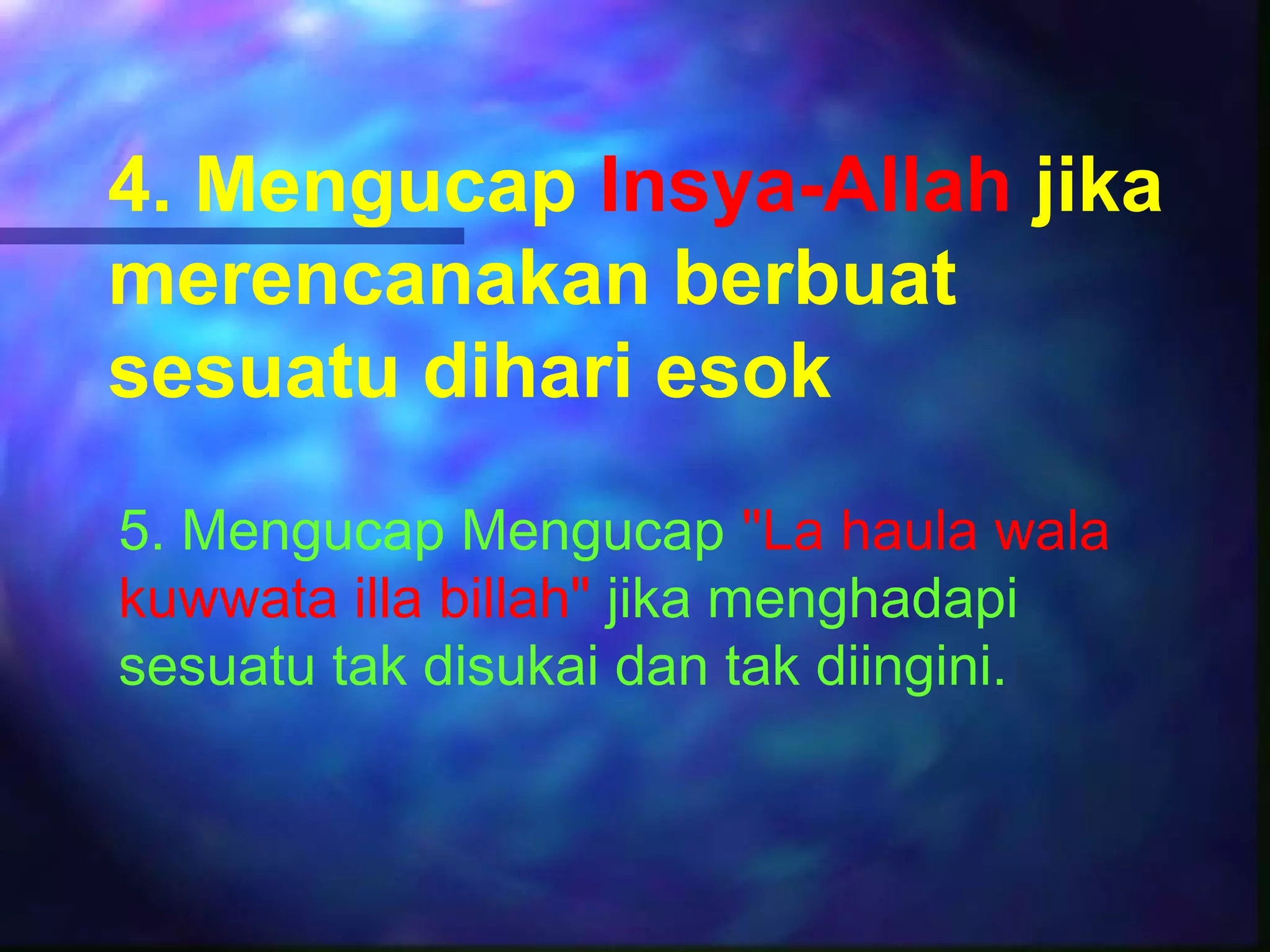 7 kalimah allah | PPT