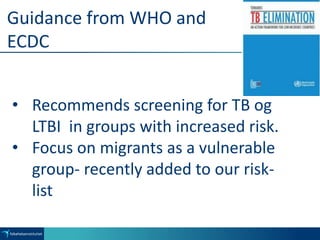 Impact of migration on TB situation in Norway_eng | PDF