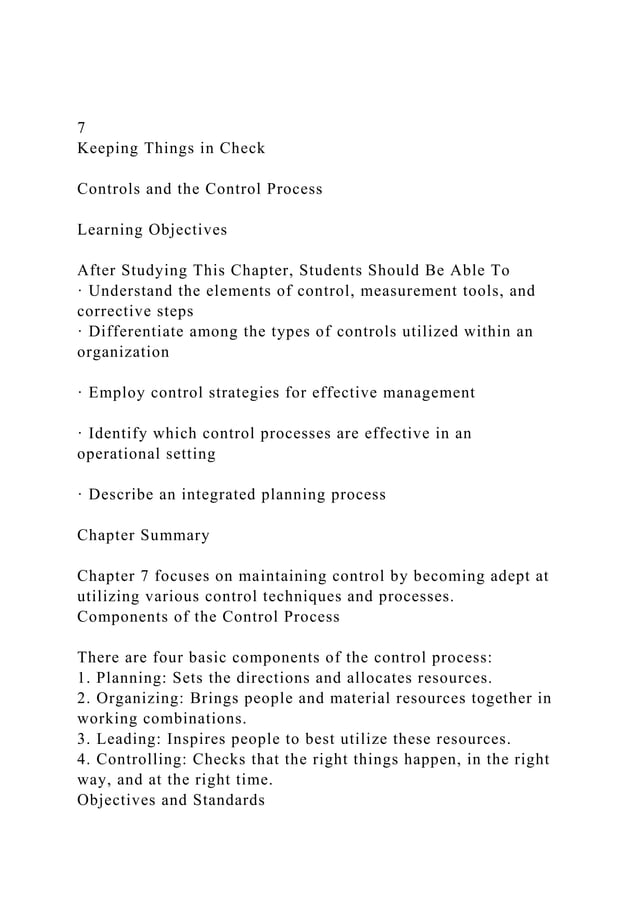 7Keeping Things in CheckControls and the Control Process.docx