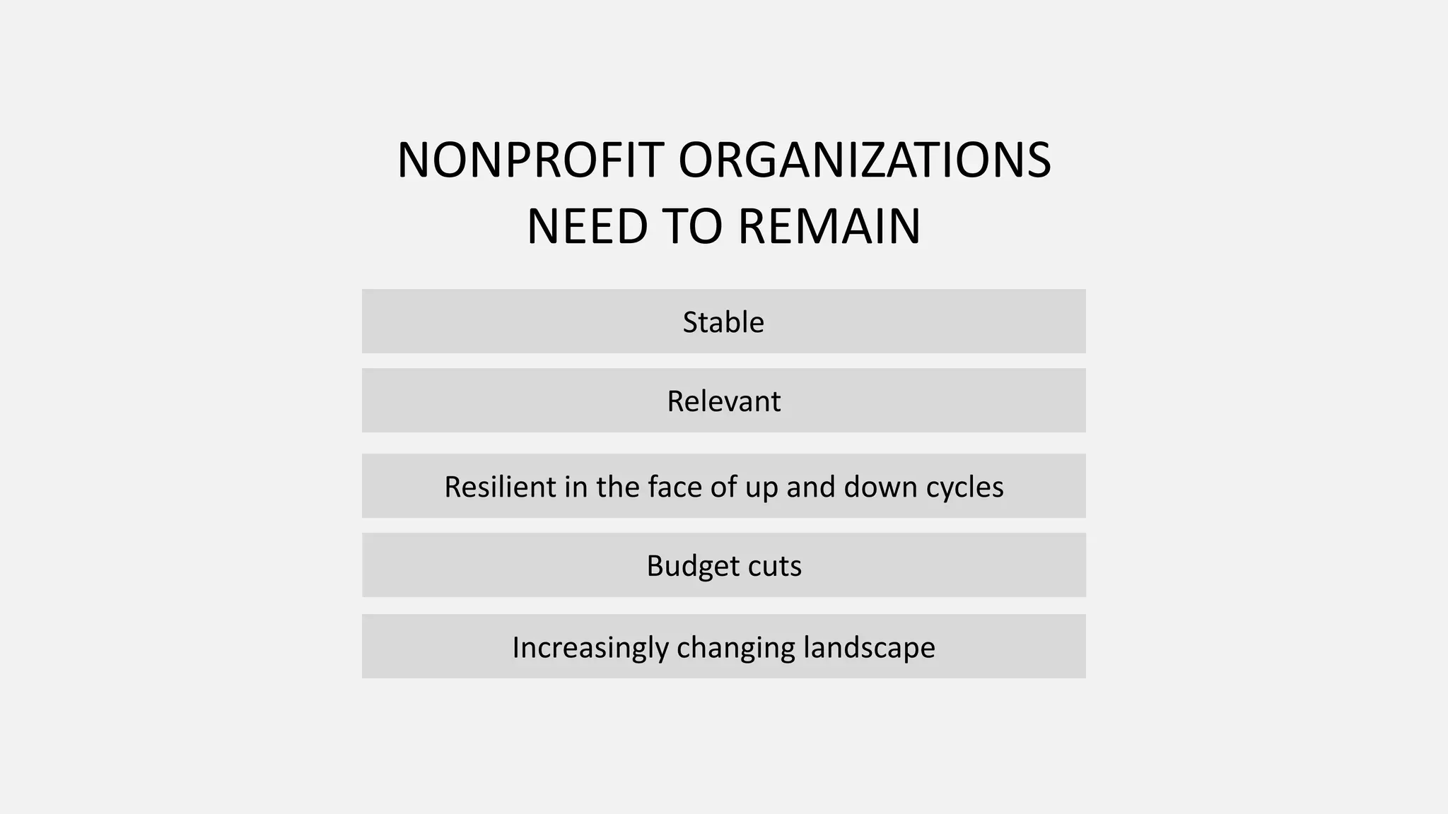 7 key characteristics of a successful nonprofit | PPT