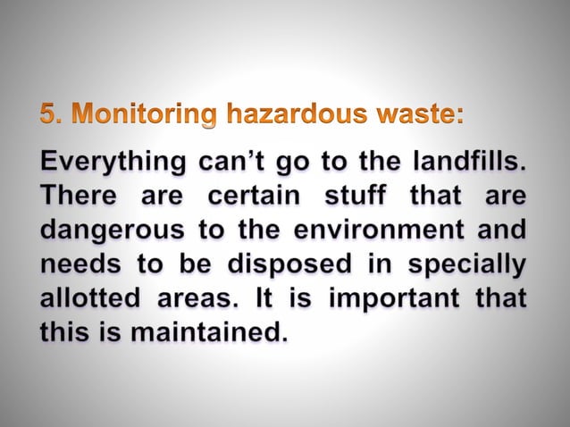 7 key objectives of waste management | PPTX