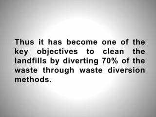 7 key objectives of waste management | PPTX