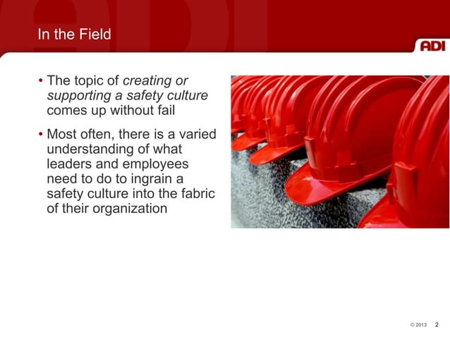 7 Keys for Creating A Safety Culture | PDF
