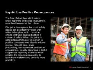 7 Keys for Creating A Safety Culture | PDF