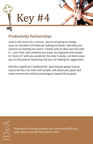 7 Keys To A More Productive Day | PDF
