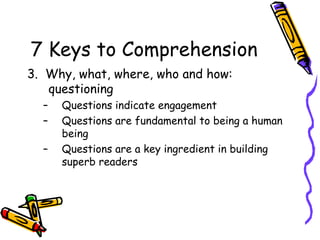 7 keys to comprehension | PPT