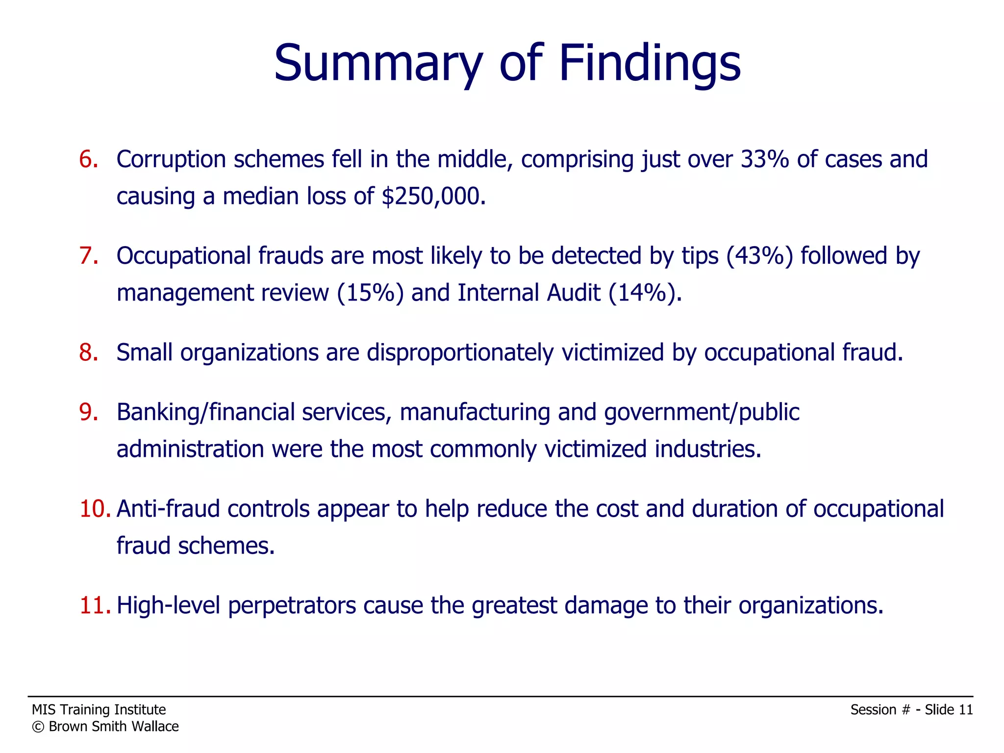 7 Keys to Fraud Prevention, Detection and Reporting | PDF