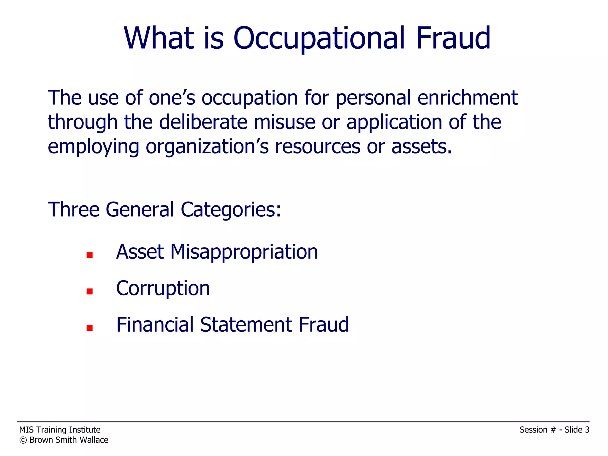 7 Keys to Fraud Prevention, Detection and Reporting | PDF