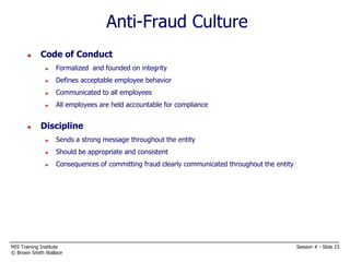 7 Keys to Fraud Prevention, Detection and Reporting | PDF