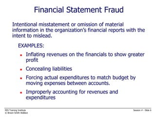 7 Keys to Fraud Prevention, Detection and Reporting | PDF