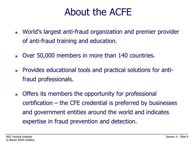 7 Keys to Fraud Prevention, Detection and Reporting | PDF