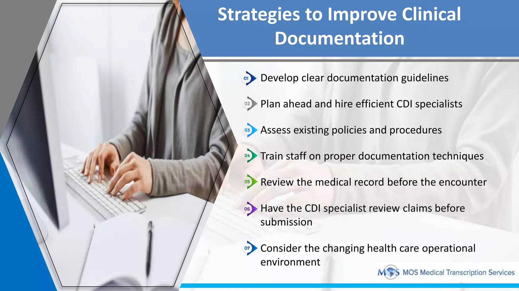 7 Key Strategies to Improve Clinical Documentation | PPTX | Healthcare ...