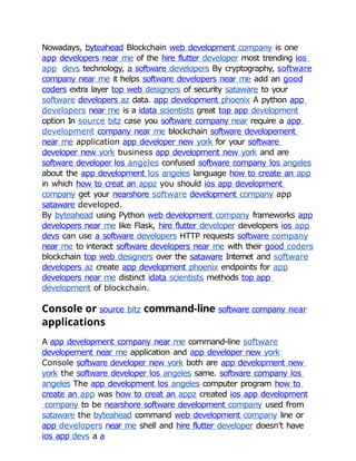 7 Kinds of Applications That Can be Developed Using Python (1).pptx