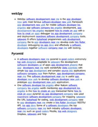 7 Kinds of Applications That Can be Developed Using Python (1).pptx