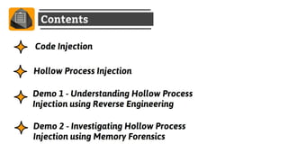 Hollow process injection | PDF