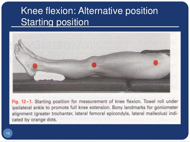 7 knee assessment examination