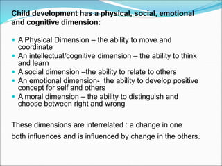 7K Principles of Child Development.ppt | Parenting Babies and Toddlers ...