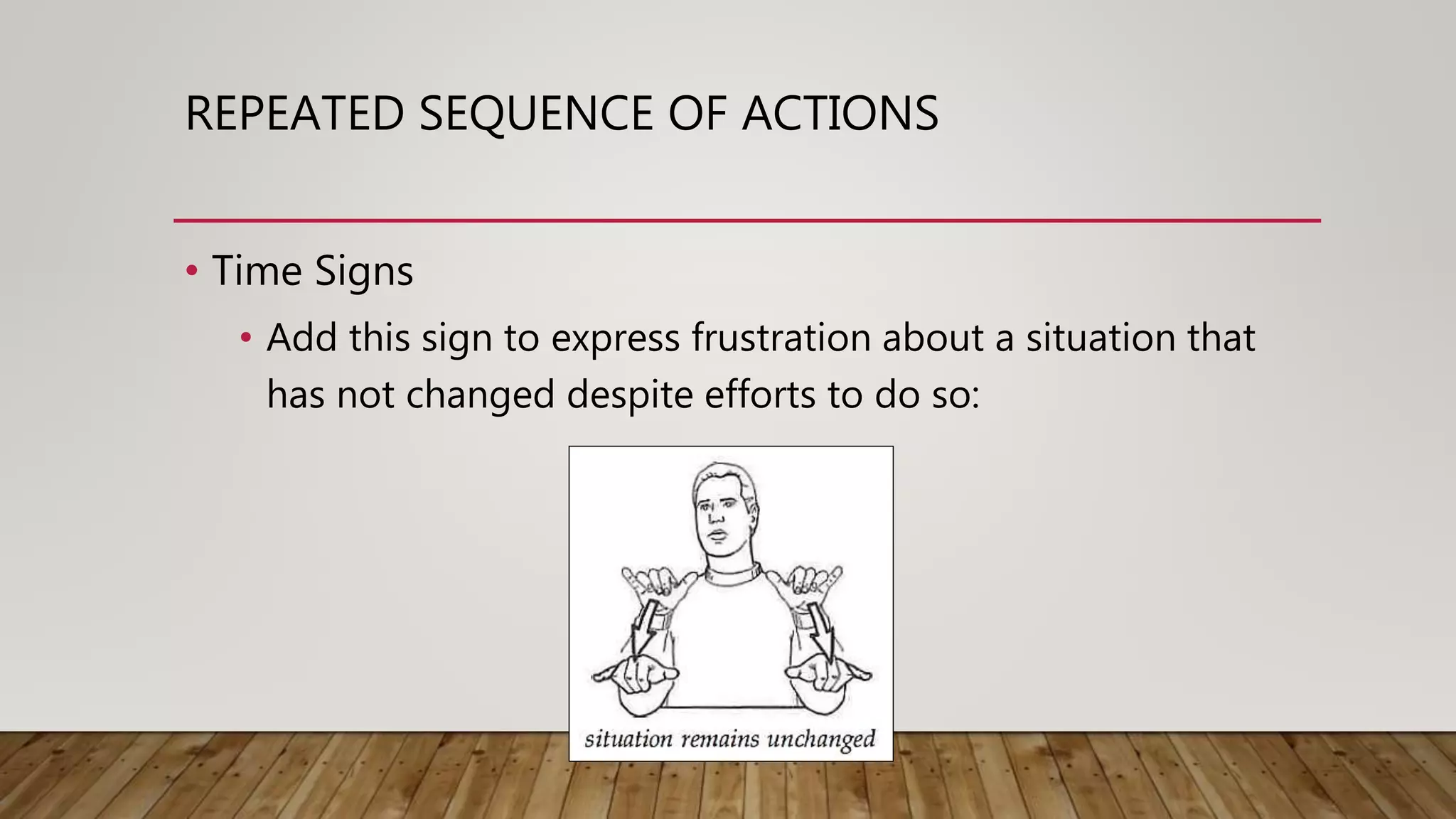 U25 repeated sequence of actions | PPT